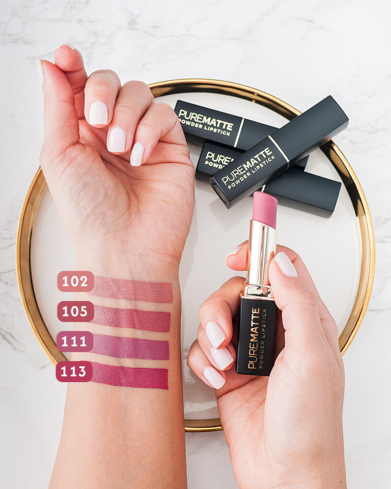 Pure Matte Powder Lipstick - Matowa pomadka do ust o pudrowym ...
